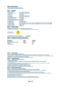 KF651 FABRIC SOFTENER SDS - KleenFix